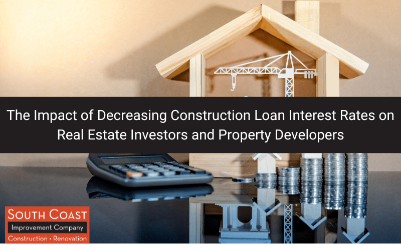 The Impact of Decreasing Construction Loan Interest Rates on Real ...